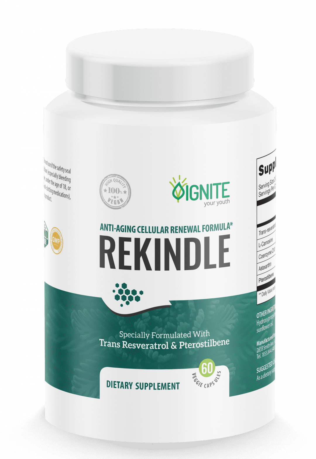 Rekindle™ Anti-Aging Supplement - Prevent Aging With These Supplements ...